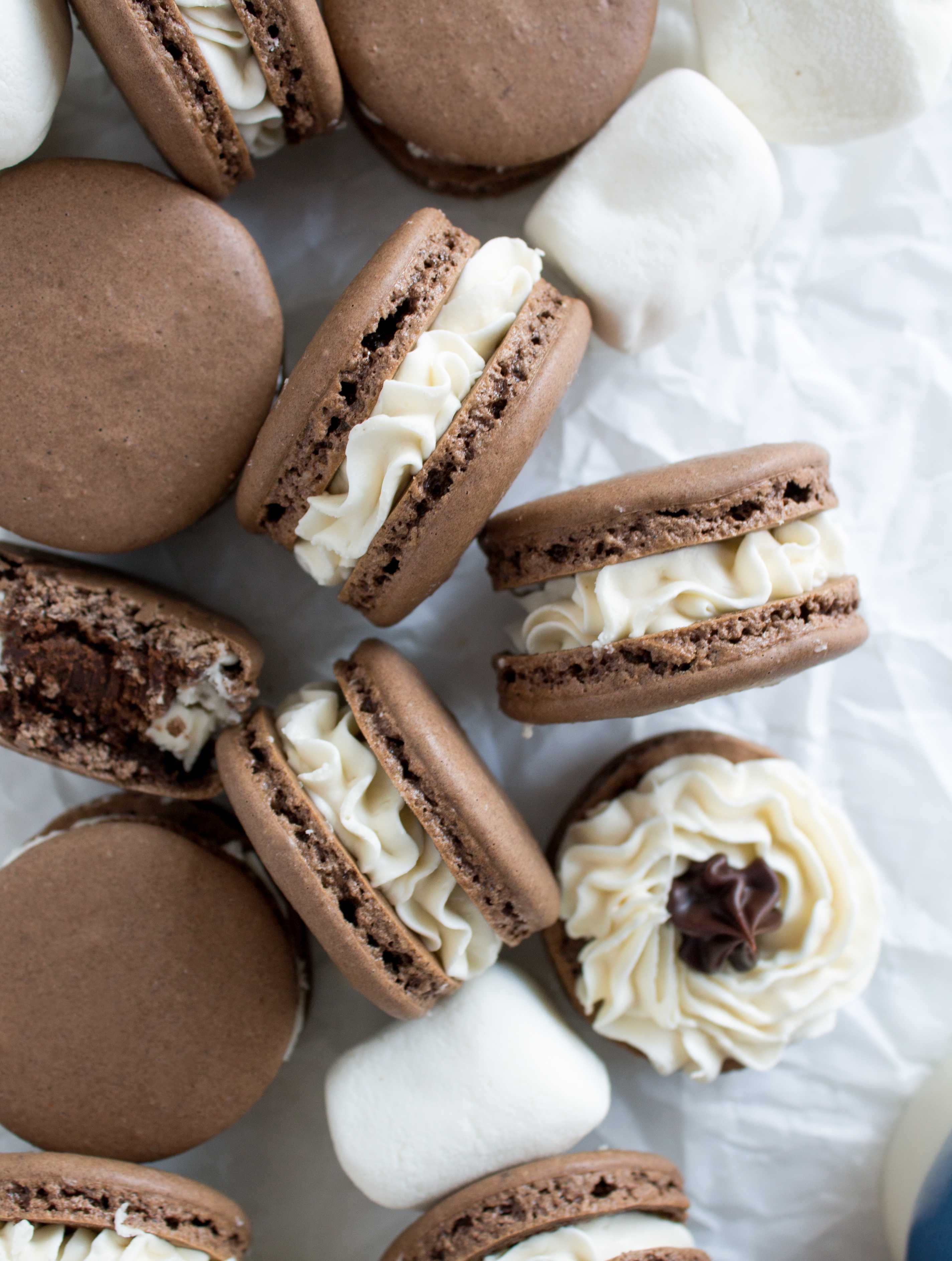 Spicy Chocolate Macaron